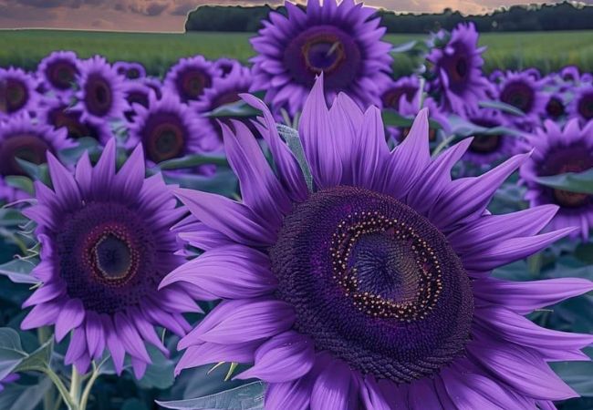 Purple Sunflower Plants : A Guide to Growing and Caring for These ...